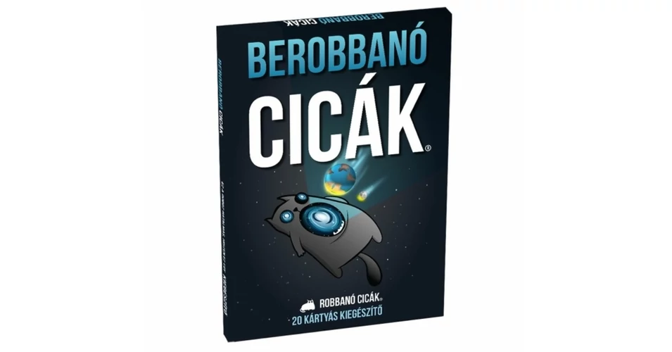 Berobbanó cicák társasjáték